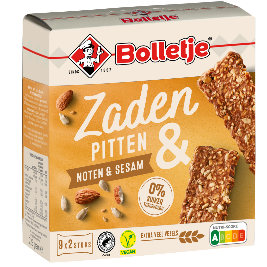 Zaden & Pittenrepen Noten-Sesam